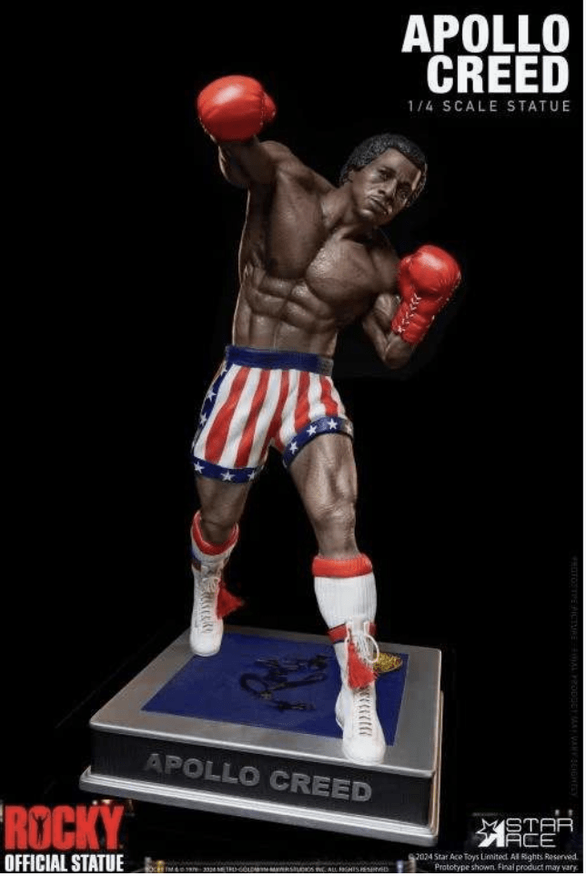 Star Ace Apollo Creed epic fight 1/4 scale statue poliresina 50cm ...
